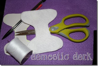 Domestic Dork: DIY Cloth Diaper Ornament